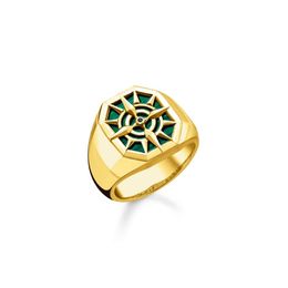 Thomas Sabo Ring Kompass in gold, bunt | Gr.: 54