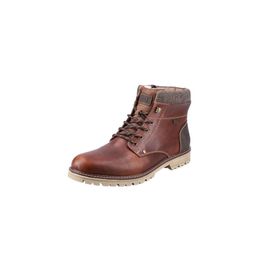 Rieker Schnürstiefel in amaretto/braun/moro | Gr.: 42