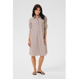 My Essential Wardrobe Kleid KionaMW Relaxed fit in Walnut Striped | Gr.: 38