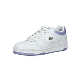 Lacoste Sneaker in Wei&szlig;/Lila | Gr.: 37