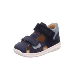 Superfit Leder-Halbsandalen in Dunkelblau | Gr.: 20