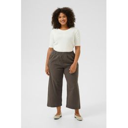 Kaffe curve Casual Hose KCnana Loose fit in Black Oyster | Gr.: 44