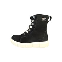 Sorel Lace-Up Ankle Boots 'Explorer III Joan Cozy' female Black size 41