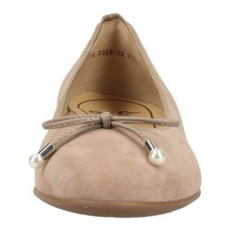 Ara Ballerinas f&uuml;r Damen in beige | Gr.: 5