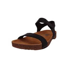 art Strap Sandals 'I Breathe' female Black size 38