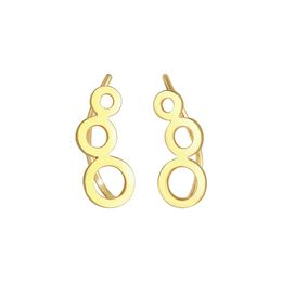 Elli Earrings 'Ear Climber' female Gold size One Size