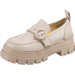 Buffalo Slipper 'Aspha' Damen Größe 38 creme