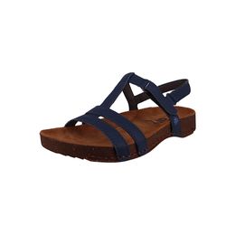 art Strap Sandals 'I Breathe' female Blue size 36