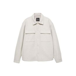 Pull&Bear Pull&Bear Jacke Herren Gr&ouml;&szlig;e S offwhite