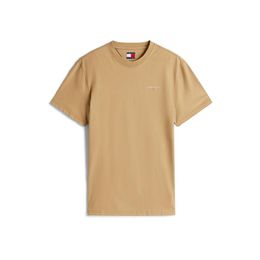 Tommy Jeans T-Shirt Herren Größe XS camel / weiß