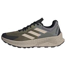 adidas terrex Laufschuh 'Soulstride Flow' Herren Gr&ouml;&szlig;e 43/43.5 grau / taupe / oliv / schwarz