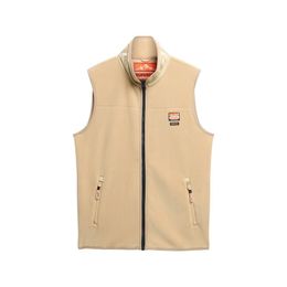 Superdry Weste Herren Größe L hellbeige