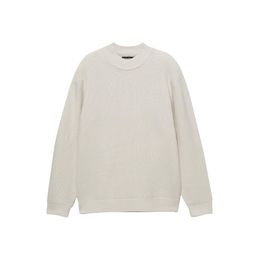 Pull&Bear Pull&Bear Pullover Herren Gr&ouml;&szlig;e S offwhite