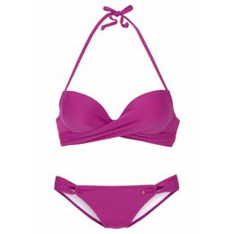 s.Oliver Push-Up-Bikini Damen Gr&ouml;&szlig;e L fuchsia