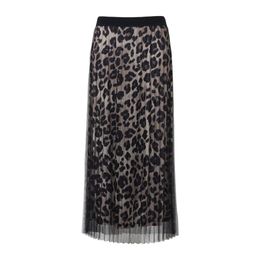 s.Oliver BLACK LABEL Rock Damen Gr&ouml;&szlig;e 36 taupe / schwarz