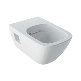 Geberit Renova Plan Wand-WC Tiefsp&uuml;ler, teilgeschlossene Form, Rimfree Tiefe 54cm, Wei&szlig; 500378011
