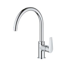 Grohe BauEco 1-Loch-Einhand-Sp&uuml;ltischbatterie Chrom, hoher Auslauf 31367001