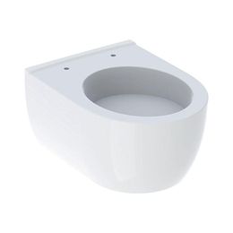 Geberit iCon Wand-WC Tiefsp&uuml;ler, verk&uuml;rzte Ausladung, geschlossene Form, Tiefe 49cm, Wei&szlig;/KeraTect 204030600