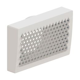 Zehnder Renovationsventil ComfoGrid, Abluft DN90, 180x112mm, wei&szlig;, Polymer 990326253