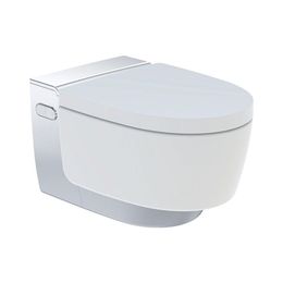 Geberit AquaClean Mera Comfort Dusch-WC-Komplettanlage, Wand-WC, Hochglanz verchromt 146210211