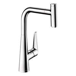 Hansgrohe Talis Select M51, Einhebel-K&uuml;chenmischer 300mm 8l/min sBox, Chrom, Ausziehauslauf, 1jet 73853000