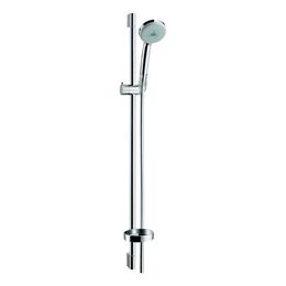 Hansgrohe Croma 100 Brauseset Multi mit Brausestange 900mm und Seifenschale, Chrom 27774000