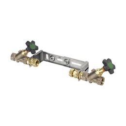Viega Easytop XL Montageeinheit 2230.11 f&uuml;r Wasserz&auml;hler, Qn 2,5 x Rp 1" x Rp 1", Siliziumbronze 553609
