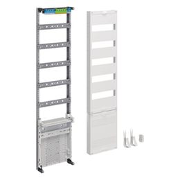 Hager Verteilerfeld, univers Z, H&ouml;he 1050mm, 5-reihig, 1-feldig, mit APZ unten ZU37VT5APZ2