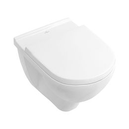 Villeroy & Boch Villeroy & Boch Tiefsp&uuml;l-WC sp&uuml;lrandlos O.novo 360x560x340 Oval wandh&auml;ngend Abg. waagerecht Direct-Flush Wei&szlig; Alpin CeramicPlus 5660R0R1