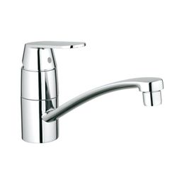 Grohe Eurosmart Cosmopolitan 1-Loch-Einhand-Sp&uuml;ltischbatterie, vor-Fenster-Montage, Chrom, flacher Auslauf 31170000