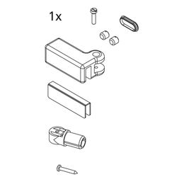 Kermi EBI2018 Set Stabilisierung Kopf re. Farbe: weiss 2534185