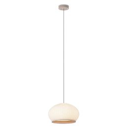 Vibia Knit 7455 Pendelleuchte mit Aufbaubaldachin Beige M1 2700K 1-10V