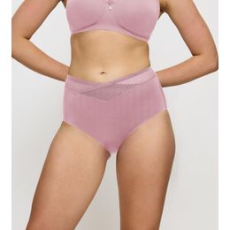 Shapingslip Triumph "True Shape Sensation T", Damen, Gr. 38, rosa (rosebloom), Jersey, Obermaterial: 56% Polyamid, 44% Elasthan, Mesh, unifarben, Unterhosen, Mesh-Einsätze, flache Kanten