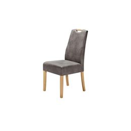 Höffner Polsterstuhl Top-Chairs ¦ grau ¦ Maße (cm): B: 45 H: 97,5 T: 57.0 » Höffner