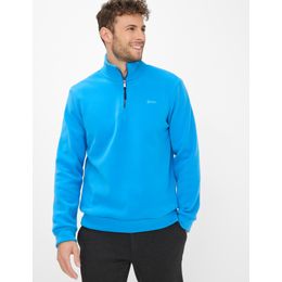 Brax Herren Sweatshirt Style SION azur, Blau, Gr. L