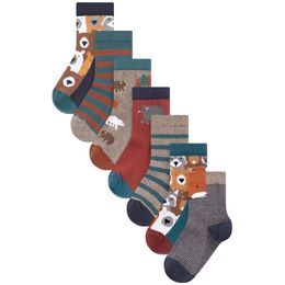 next Socks boy Brown, Grey, Red size 3-5.5 Jnr