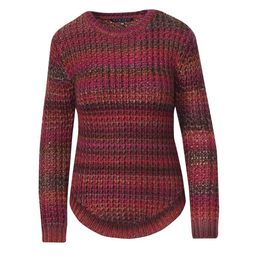 KOROSHI Pullover Damen Gr&ouml;&szlig;e L pink / rot / burgunder