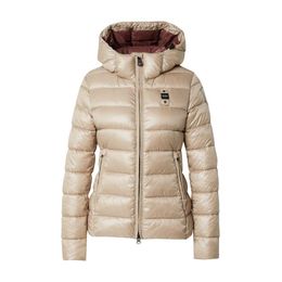 Blauer.USA Jacke Damen Gr&ouml;&szlig;e S beige / burgunder