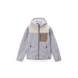 Napapijri Fleece Jacket 'Yupik' female Grey size XS