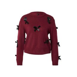 Trendyol Pullover Damen Größe M bordeaux / schwarz
