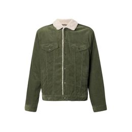 GAP Jacke 'Sherpa' Herren Größe S creme / oliv