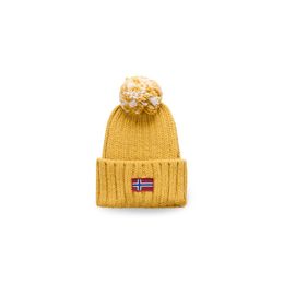 Napapijri Beanie 'Semiury' male Yellow size One Size