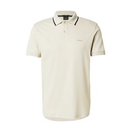BOSS Sportshirt Herren Größe L creme / schwarz
