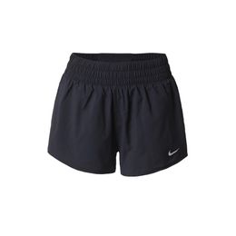 Nike Sportshorts 'ONE' Damen Größe XL schwarz / weiß