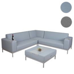 Mendler Alu-Garten-Garnitur HWC-C47, Sofa, Outdoor Stoff/Textil ~ Variantenangebot 58493+58494+58495