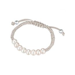 Valero Pearls Armband Damen Gr&ouml;&szlig;e One Size silber / wei&szlig;