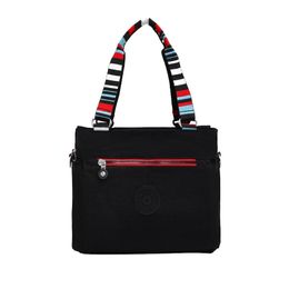 Mindesa Schultertasche Damen Gr&ouml;&szlig;e One Size t&uuml;rkis / rot / schwarz / wei&szlig;