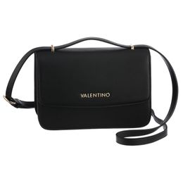 Valentino Handbags Umhängetasche VALENTINO BAGS "FLAP BAG FLAP RE", Damen, Gr. B/H/T: 23cm x 15,5cm x 8cm, schwarz (nero), Polyurethan, Taschen Umhängetasche, Schultertasche, Mini Bag, Handtasche Damen