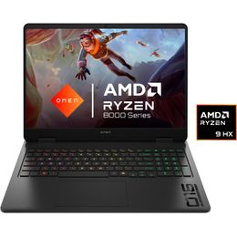 HP Gaming-Notebook "OMEN 16-ap AMD", schwarz (shadow schwarz), 32 GB RAM 1.000 GB SSD, Ryzen 9, Windows 11 Home, Notebooks, Topseller