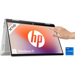 HP Convertible Notebook "Pavilion 14-ek1274ng", silber, 16 GB RAM 512 GB SSD, Core i7, Windows 11 Home,Webcam, Notebooks